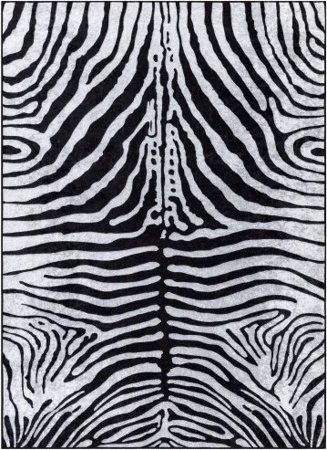 160x220 Kusový koberec Miro 51331.803 Zebra black white