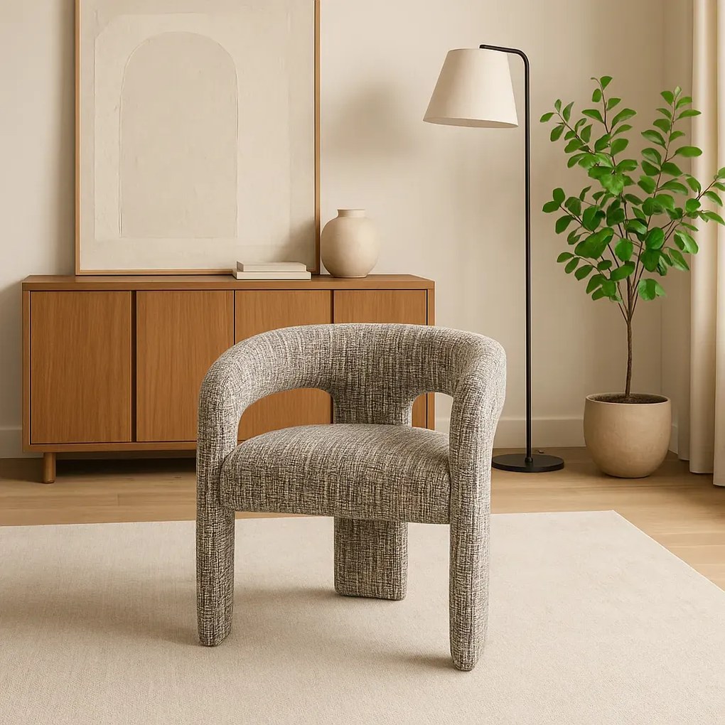 Designové čalouněné jídelní křeslo Leith - výběr z 18 provedení
