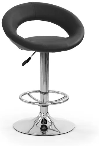 Barová židle H-15 (černá)