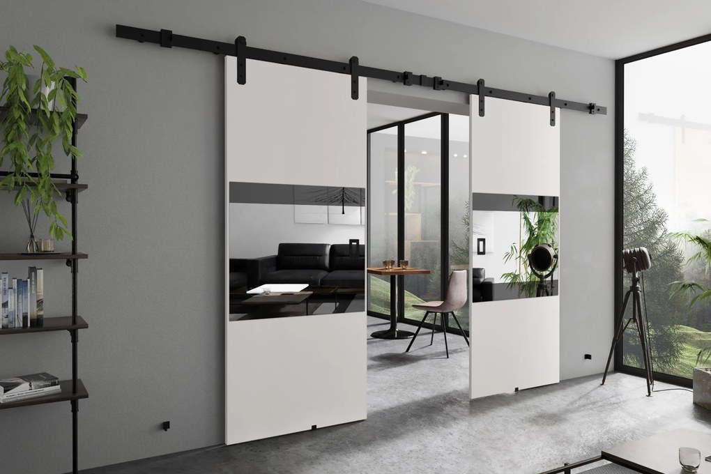 Posuvné dveře MIA DUO 172 bílý