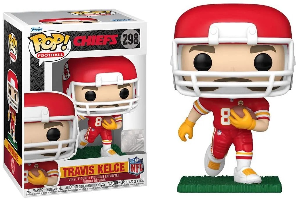 Funko pop! nfl legends chiefs travis kelce 298
