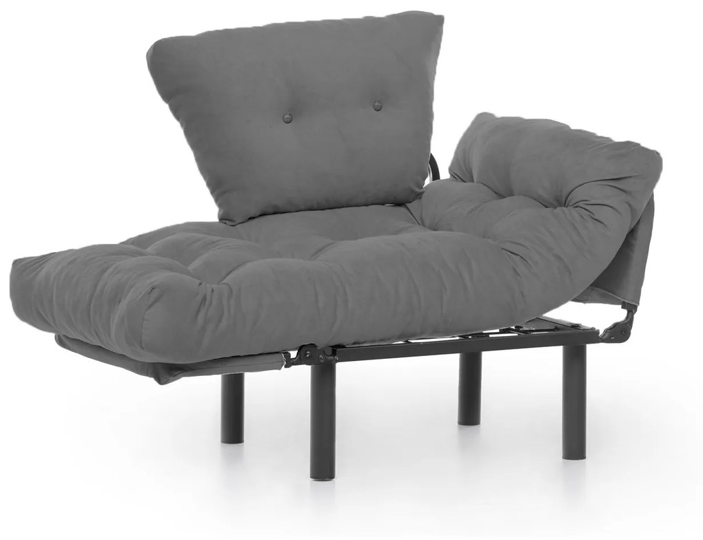 Atelier del Sofa Křeslo Nitta Single - Grey, Šedá