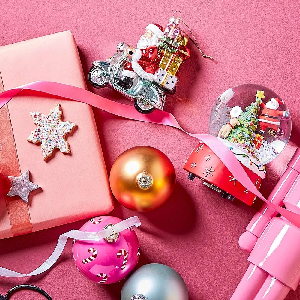 X-MAS Hrací skříňka Santa, stromek a sob