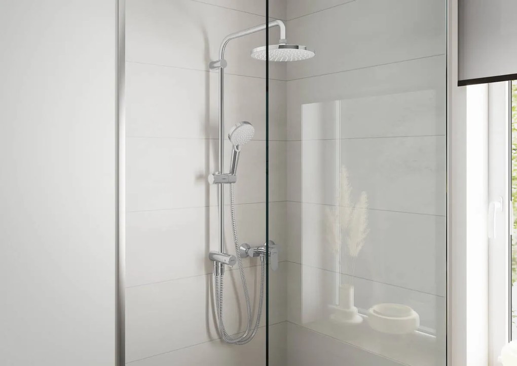 Hansgrohe Vernis Blend - Páková sprchová baterie nástěnná, chrom 71640000