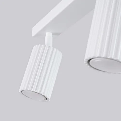 Stropní svítidlo SOLLUX KARBON 4L bílá GU10 4x10W bez žárovek SL.1546