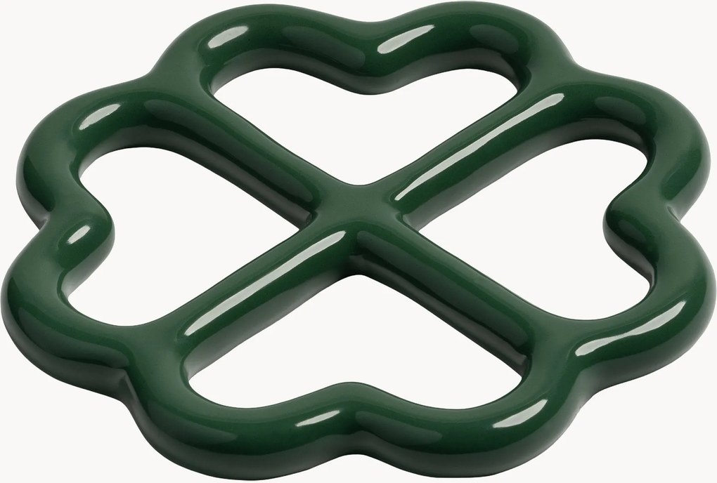 Ručně vyrobená podložka pod hrnec Clover