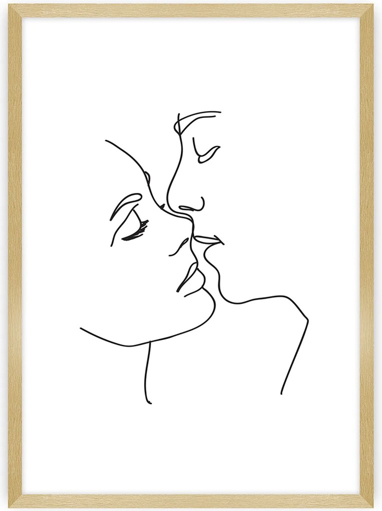Plakát Kiss Line