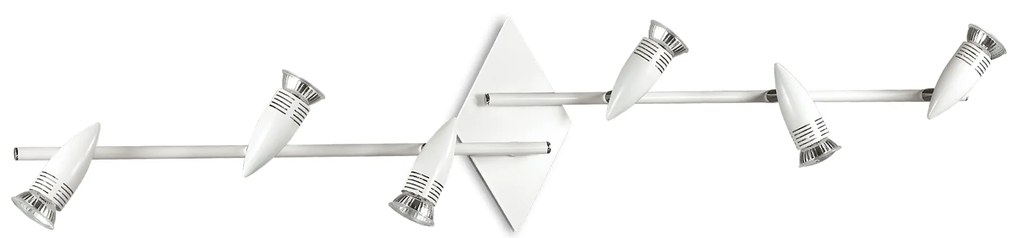 Stropní svítidlo Ideal lux 122748 ALFA PL6 BIANCO 6xGU10 50W Stropní svítidla a stropnice