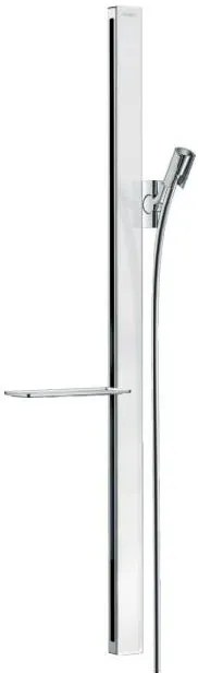 Hansgrohe Unica'E - Sprchová tyč 90 cm, se sprchovou hadicí, bílá/chrom 27640400