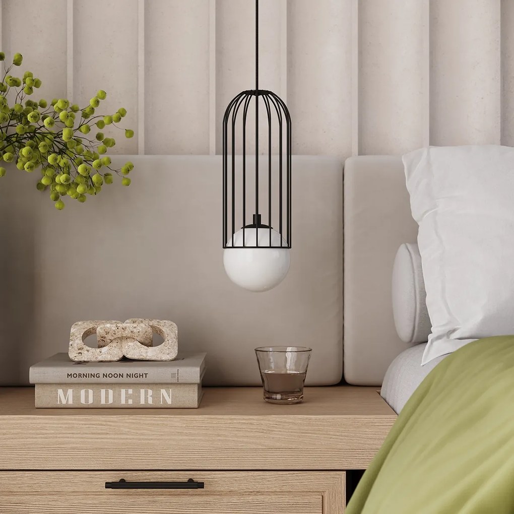 Sollux Lighting Závěsné svítidlo BRINA 3P černé