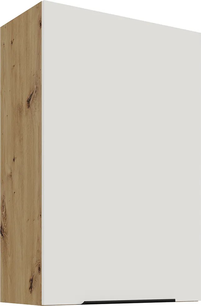 ARIA az | horní skříňka 60 G-90 1F policová | 60 cm | VYSOKÁ | ANTI FINGERPRINT povrch | artisan/bílá