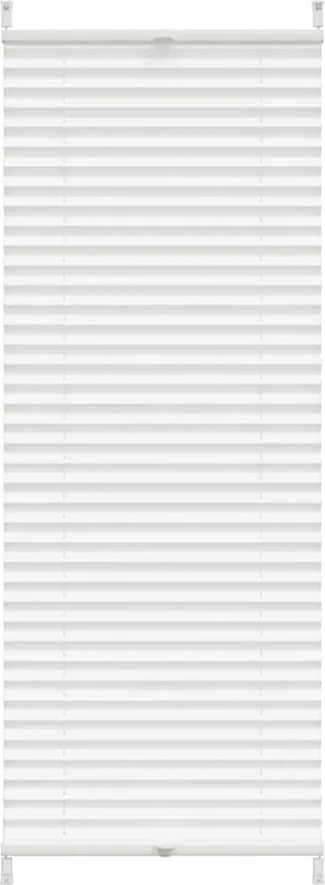 Plisovaná roleta 40 x 125 cm, bílá, skládaná 240586