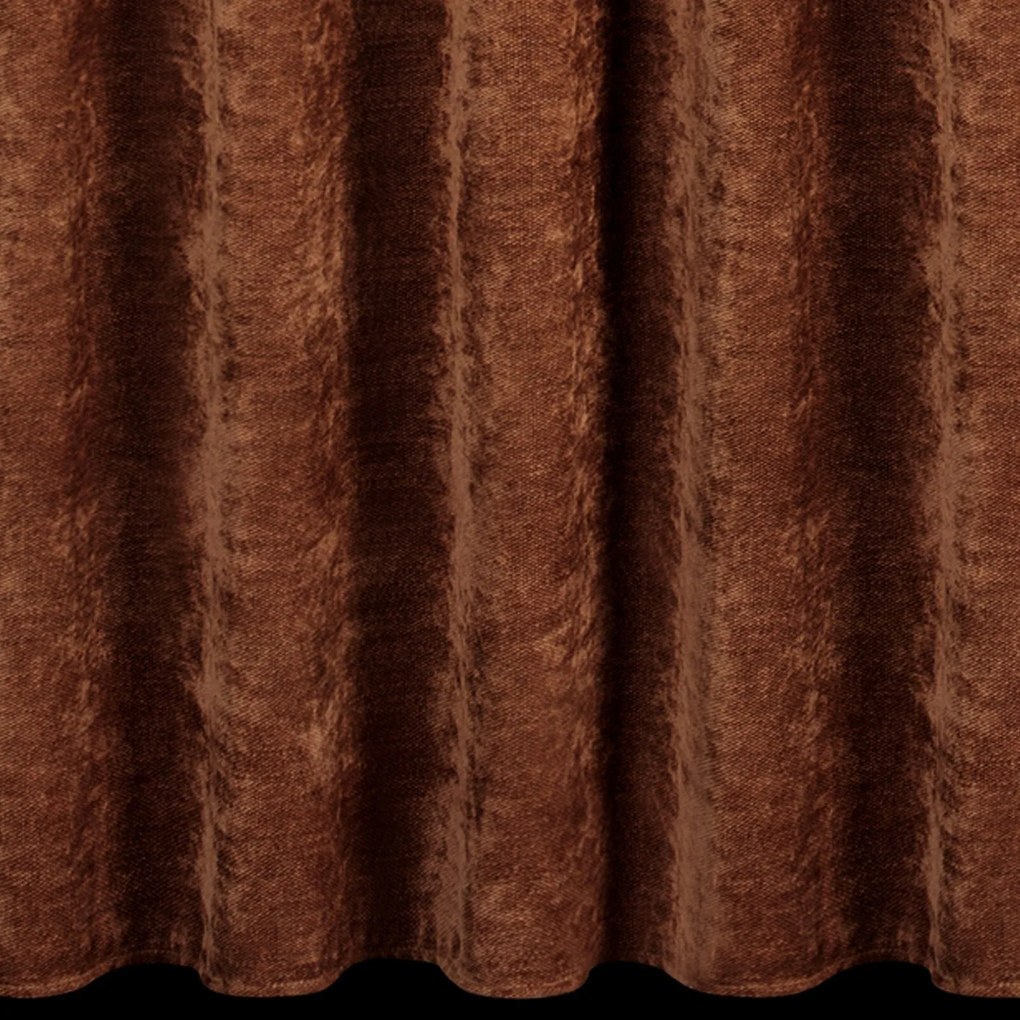 ZATEMŇOVACÍ ZÁVĚS NA PÁSCE NESKA 140X270 CM REZAVÝ