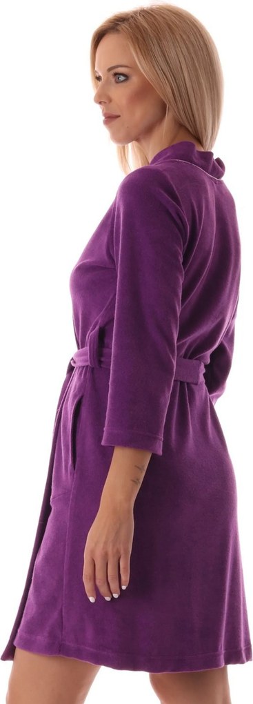 Dámský župan Bari kimono fialový - XL
