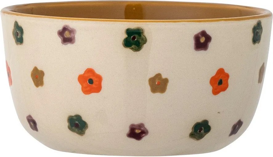 Béžová dětská miska z kameniny ø 12 cm Addy – Bloomingville Mini