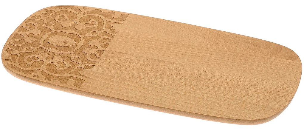 Alessi designové servírovací podnosy Dressed In Wood Serving Board (šířka 30 cm)