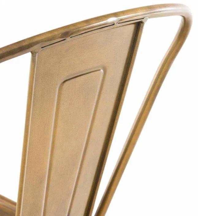 Bhm germany Barová židle Gilet, zlatá