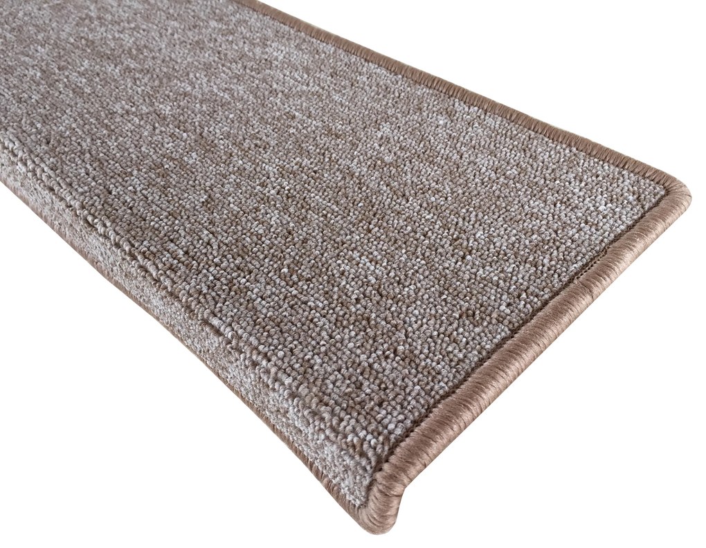 Vopi Nášlapy na schody Astra béžová obdélník, samolepící - 25x80 obdélník (rozměr včetně ohybu)