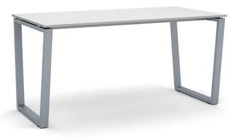 B2B Partner Jednací stůl IMPRESS 1600 x 800 x 750 mm, šedá