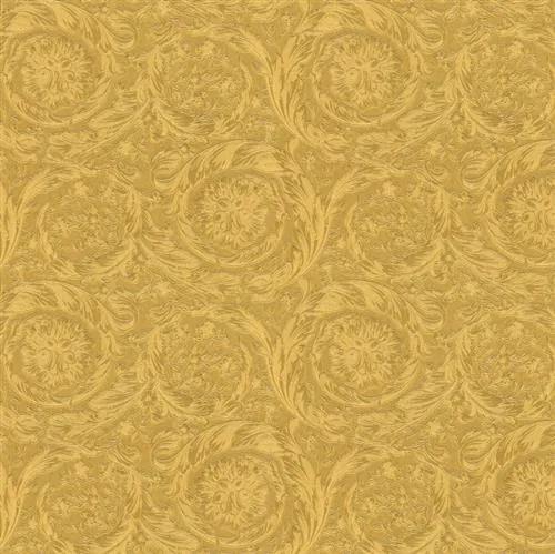 Vliesové tapety na zeď Versace IV 36692-3, rozměr 10,05 m x 0,70 m, barokní  vzor zlatý, A.S. Création | BIANO