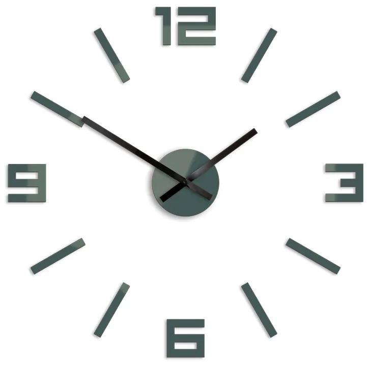Moderní nástěnné hodiny ARABIC GRAY HMCNH056-gray