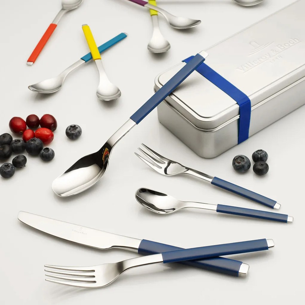 Villeroy&Boch Villeroy & Boch Spring Fantasy Blueberry příborová sada, 30 ks