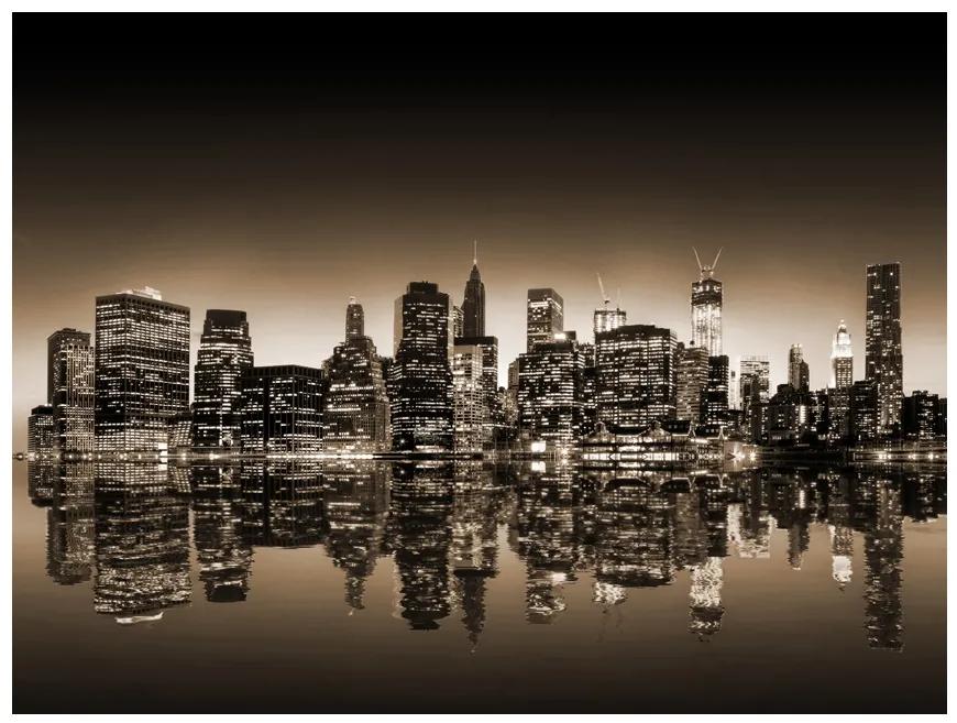 Fototapeta - New York - sépiové