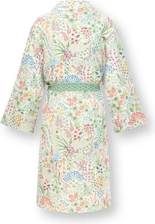 Pip Studio Naomi kimono Querida, bílé (Kimono z měkké strečové viskózy)