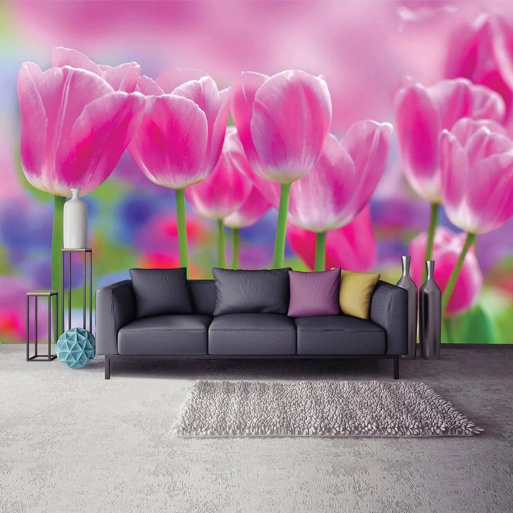 Fototapeta - Tulipány (152,5x104 cm)