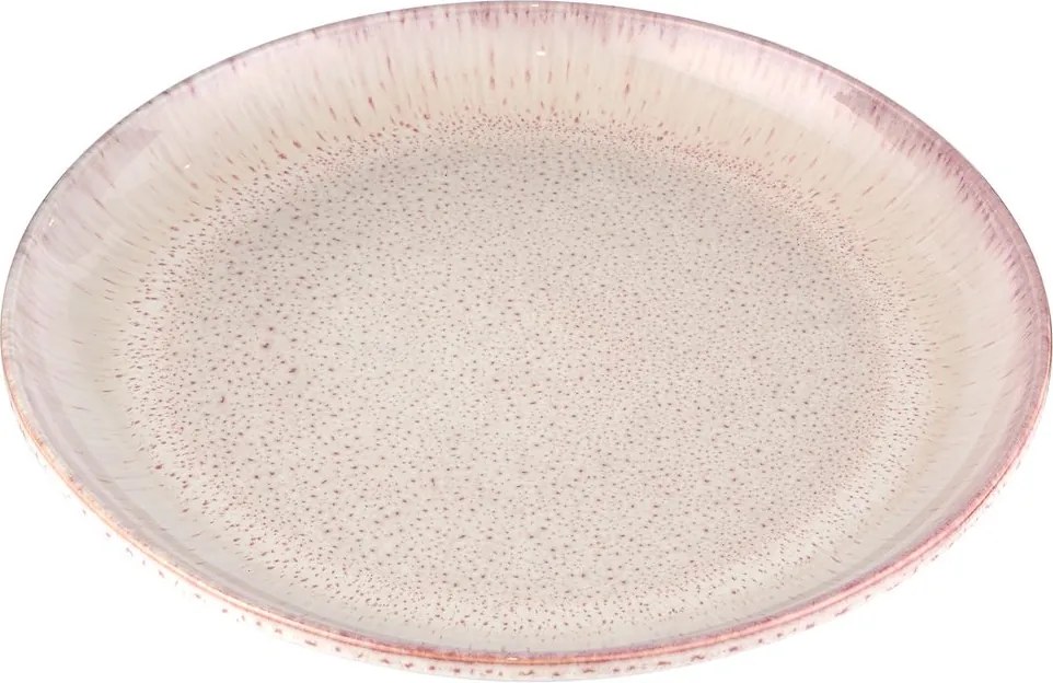 TAVIRA Snídaňový talíř 22 cm - růžová