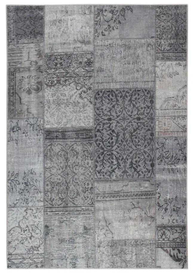 Šedý koberec Eko Rugs Esinam, 120 x 180 cm