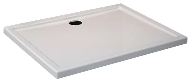 A-Interiéry Akrylátová sprchová vanička nízká - obdélník Malaga N 044B (80x120x5,5 cm) - malagan044b