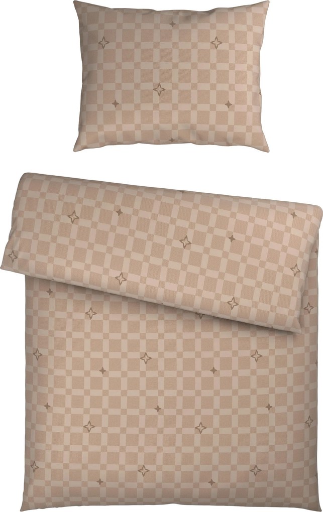 XXXLutz POVLEČENÍ satén krémová 140/200 cm Ambia Home - Povlečení - 004443009301