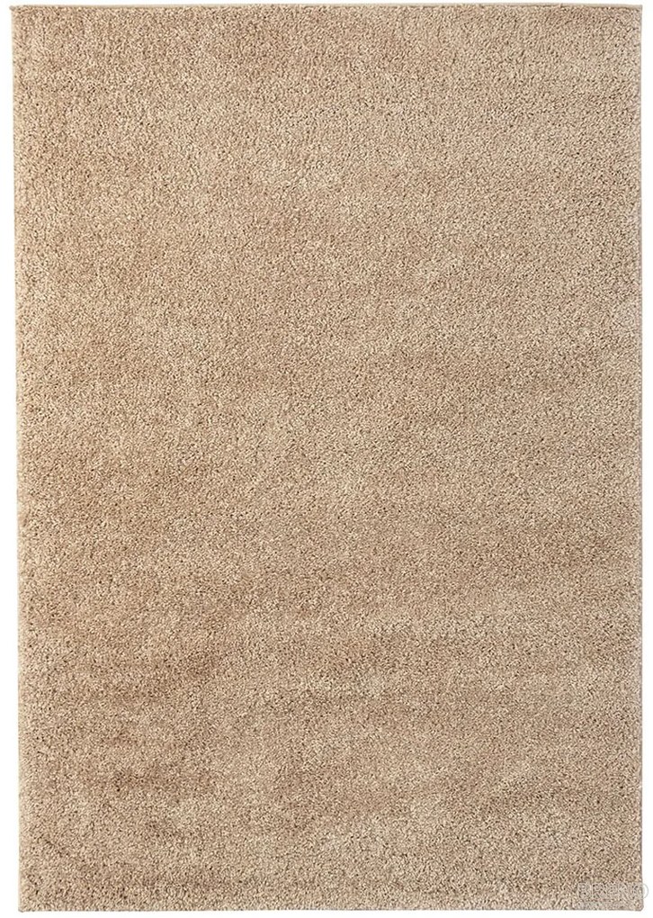 Koberce Breno Kusový koberec VELLOSA SHAG 520/SG9J, Béžová, 67 x 120 cm