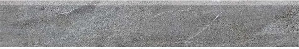 RAKO Quarzit - Sokl 9,5x59,8 cm, tmavě šedá DSAS4738