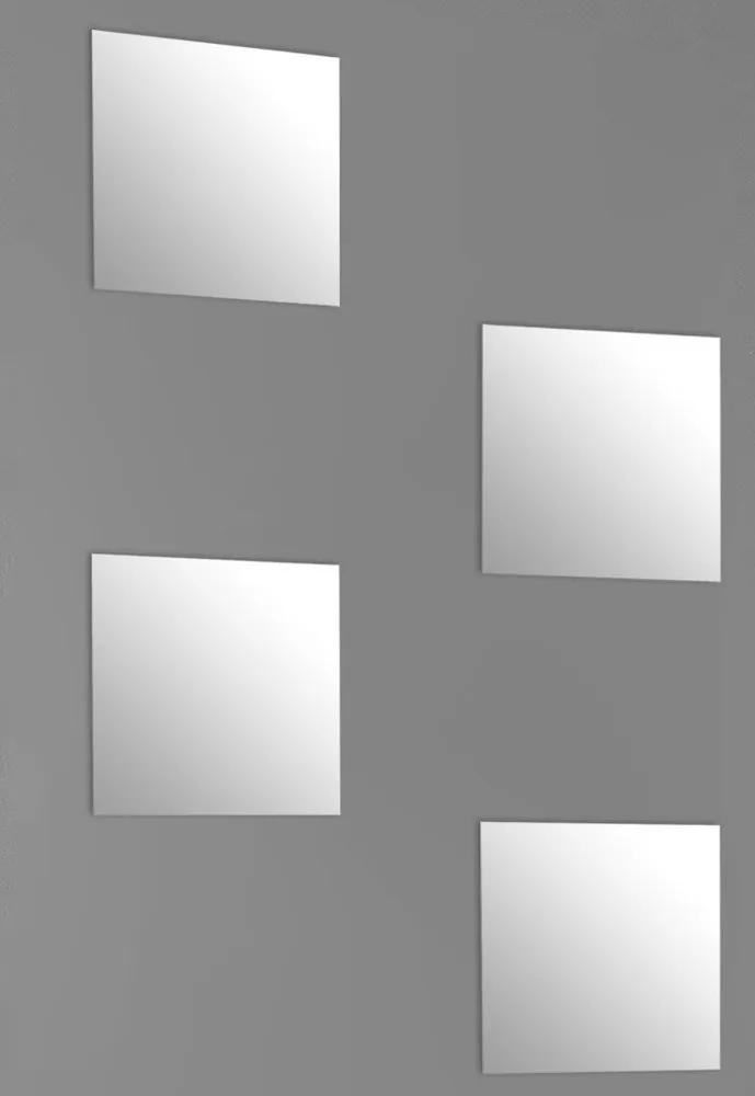 Nalepovací zrcadla bez rámu pro vlastní montáž, originální závěsná dekorace