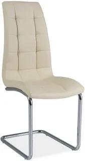 Jídelní židle H-103 šedá textil