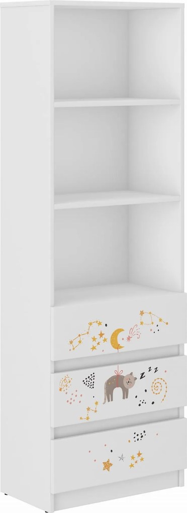 Wooden Toys Dětská knihovna B-3 KOTEK