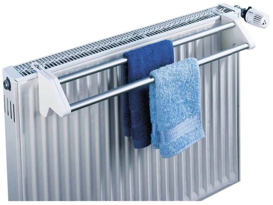 Závěsný sušák na prádlo ve stříbrné barvě 2 m Twin Extendable – Wenko
