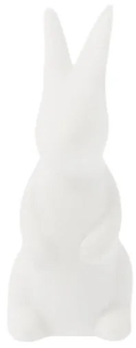 Storefactory Velikonoční dekorace FREJA 8 cm, bílá barva, porcelán