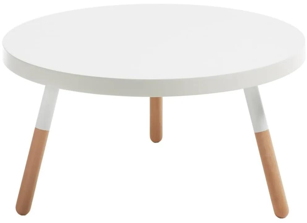 Konferenční stolek LaForma Brick 80 cm, bílá