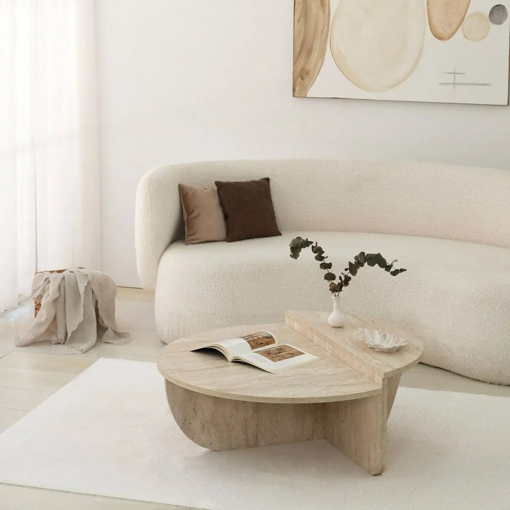 Konferenční stolek Podium Travertine