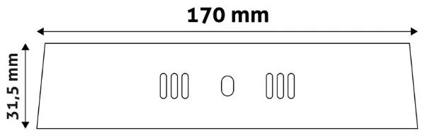 Prémiový přisazený LED panel 12W 950lm, denní, kruhový, 3 roky