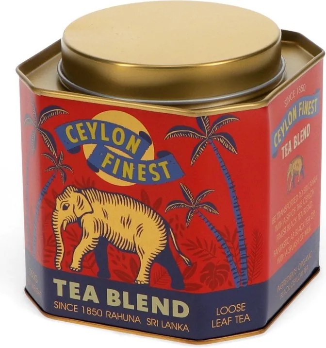 Kovová dóza na sypaný čaj Ceylon Finest – Rex London