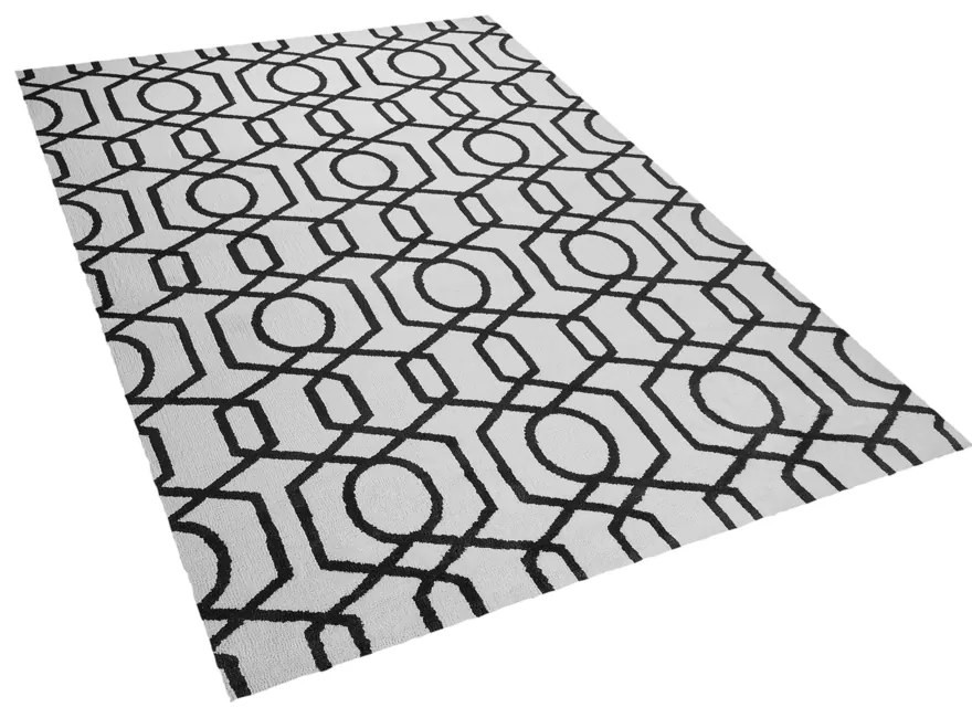 Béžově-černý koberec 140x200 cm LAMIA