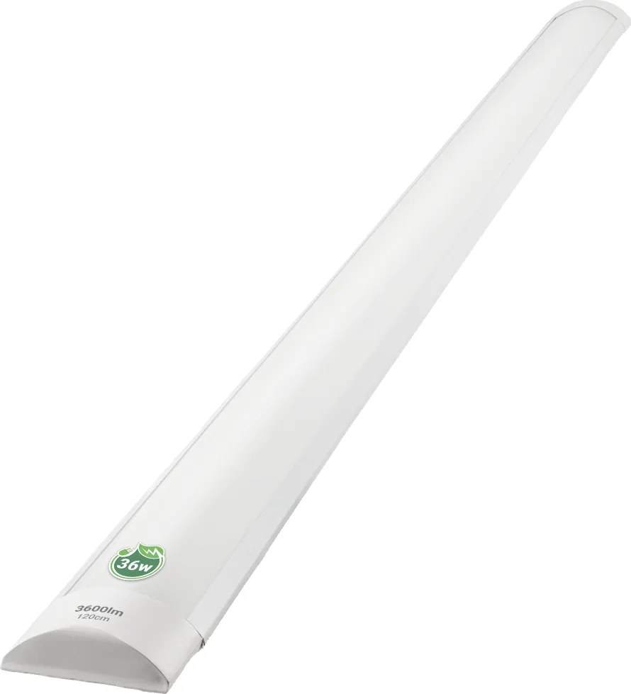 Sada 2 LED lamp 120cm přisazené panelové svítidlo 36W 3600lm denní světlo