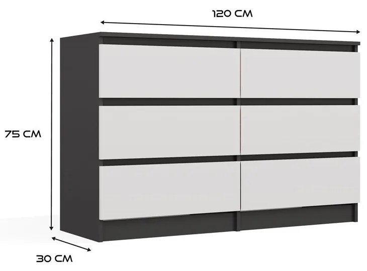 Komoda - výběr z 6 provedení