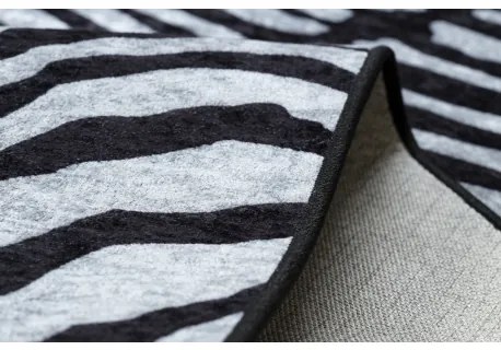MIRO 51331.803 mycí kobereček Zebra protiskluz - černý / bílá