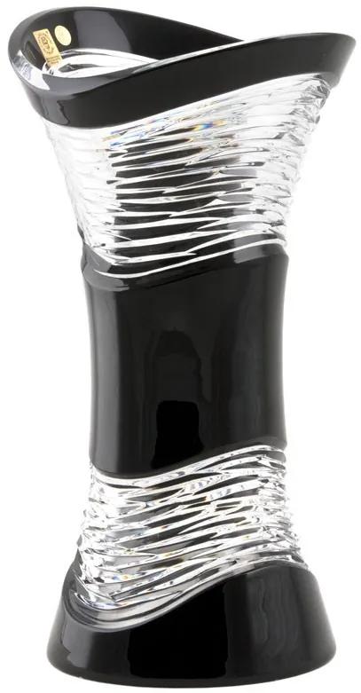 Váza  Poem, barva černá, výška 305 mm