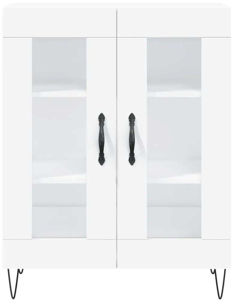 Skříň highboard bílá 69,5 x 34 x 180 cm kompozitní dřevo,  3189309